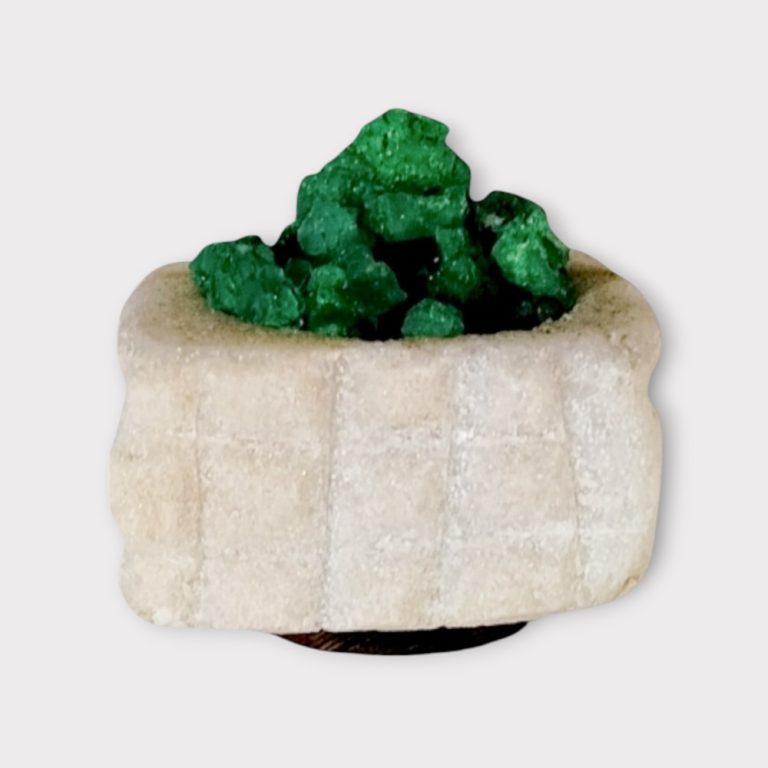 Handcrafted Illuminated Siwa Salt Lamp with Rocks | Egyptat