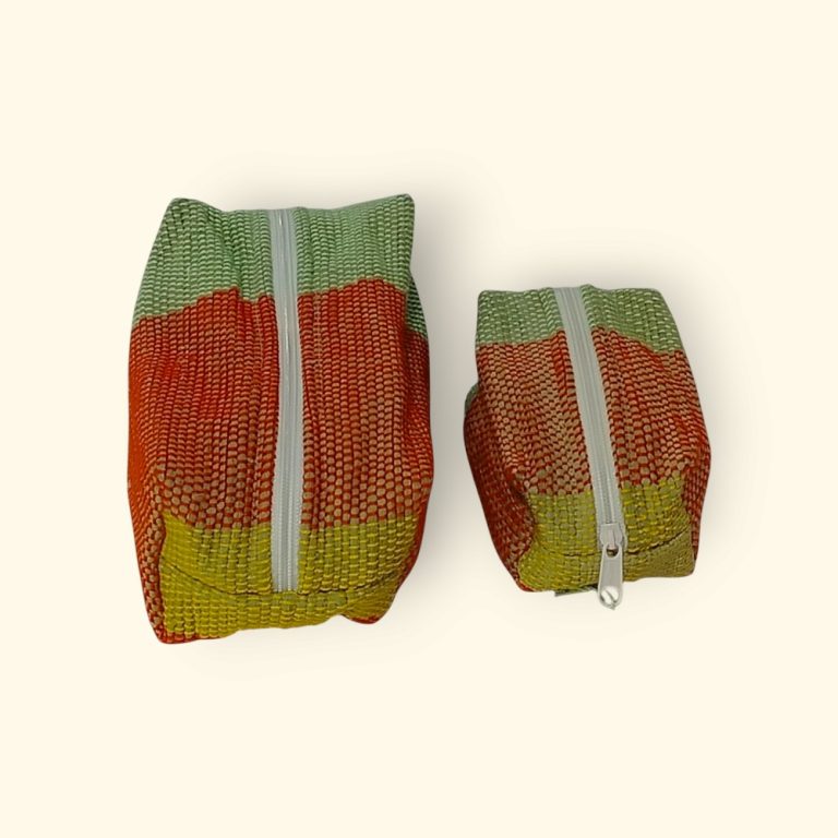 Colourful Handcrafted Pouches – Eco-Friendly (set of 2) | Egyptat