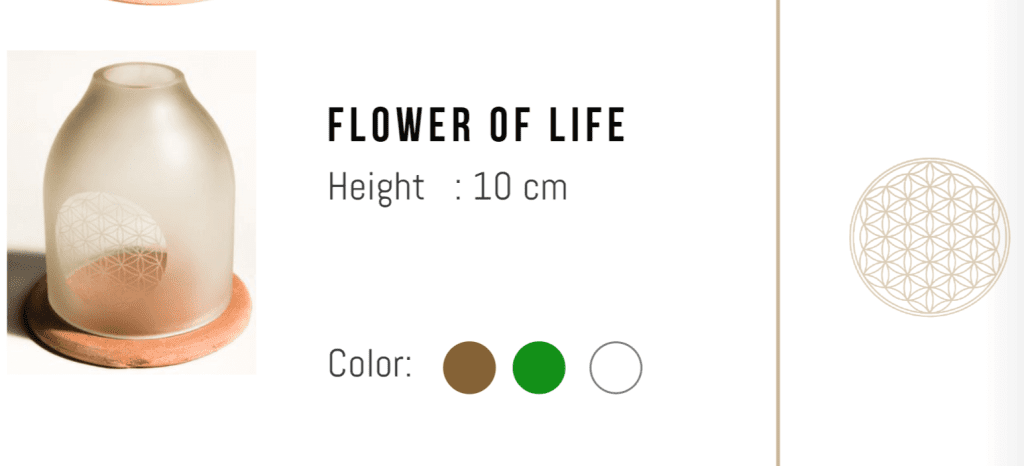 Flower of Life Lantern - Set of 3 | Egyptat